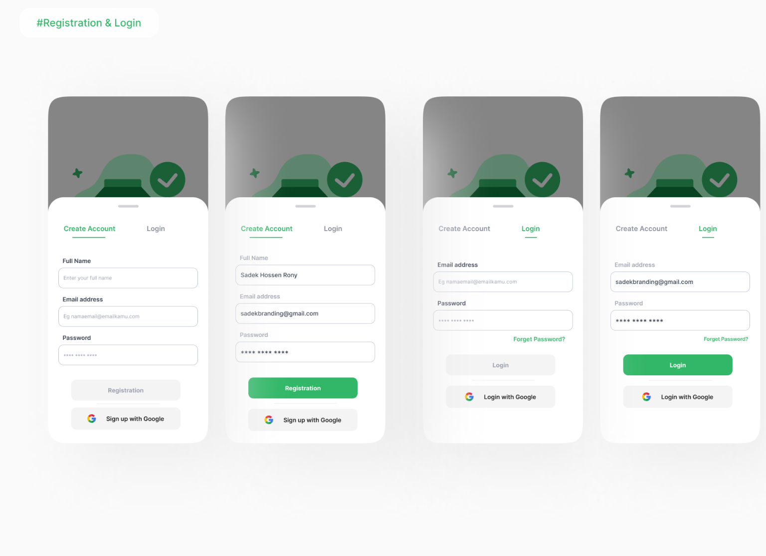 Hotel & Restaurant Booking App UI Kit - GraphicsBunker