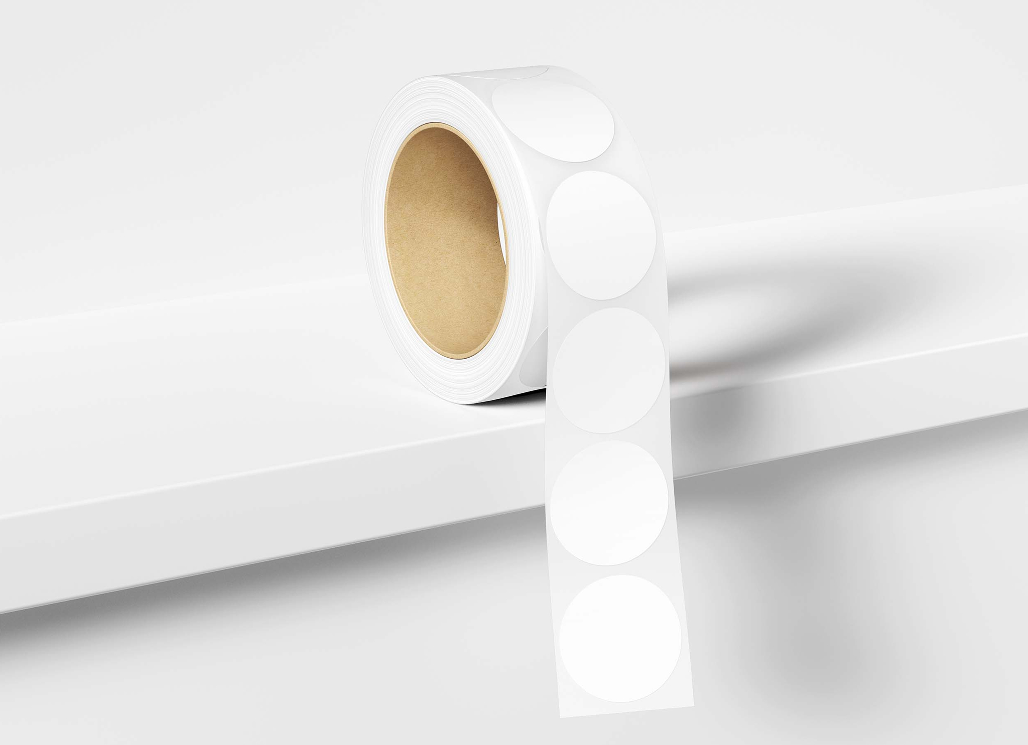 Colorful Sticker Tape Mockup - GraphicsBunker