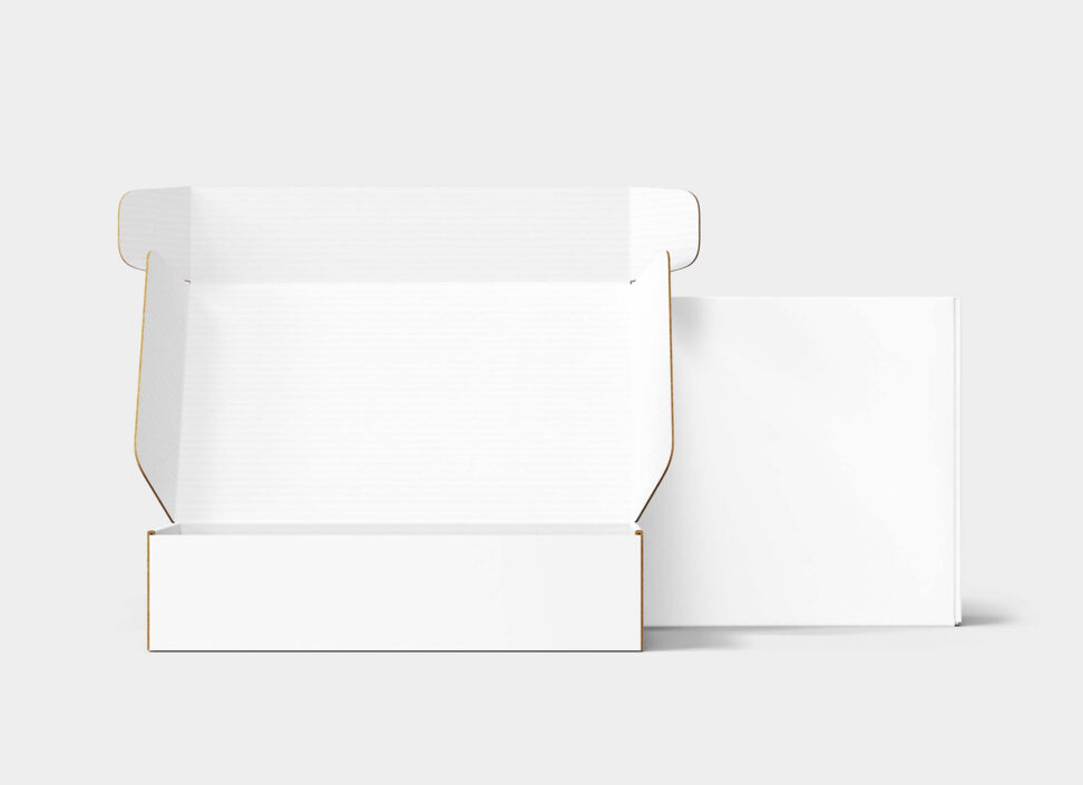 Fantastic Cardboard Boxes Mockup - GraphicsBunker