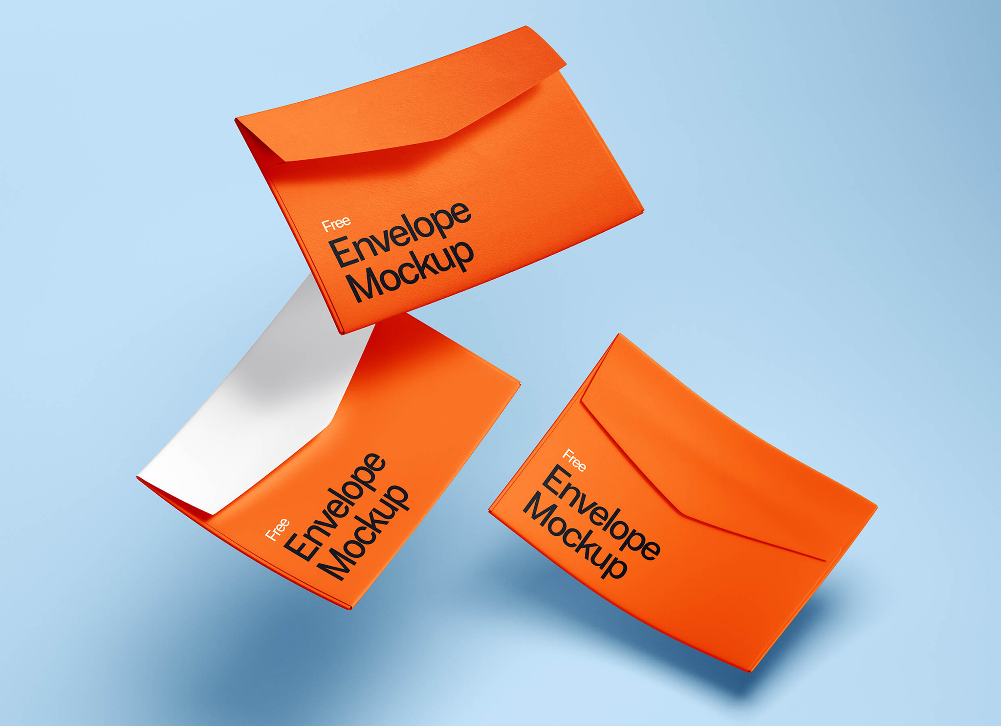 Float Envelope Mockups - GraphicsBunker