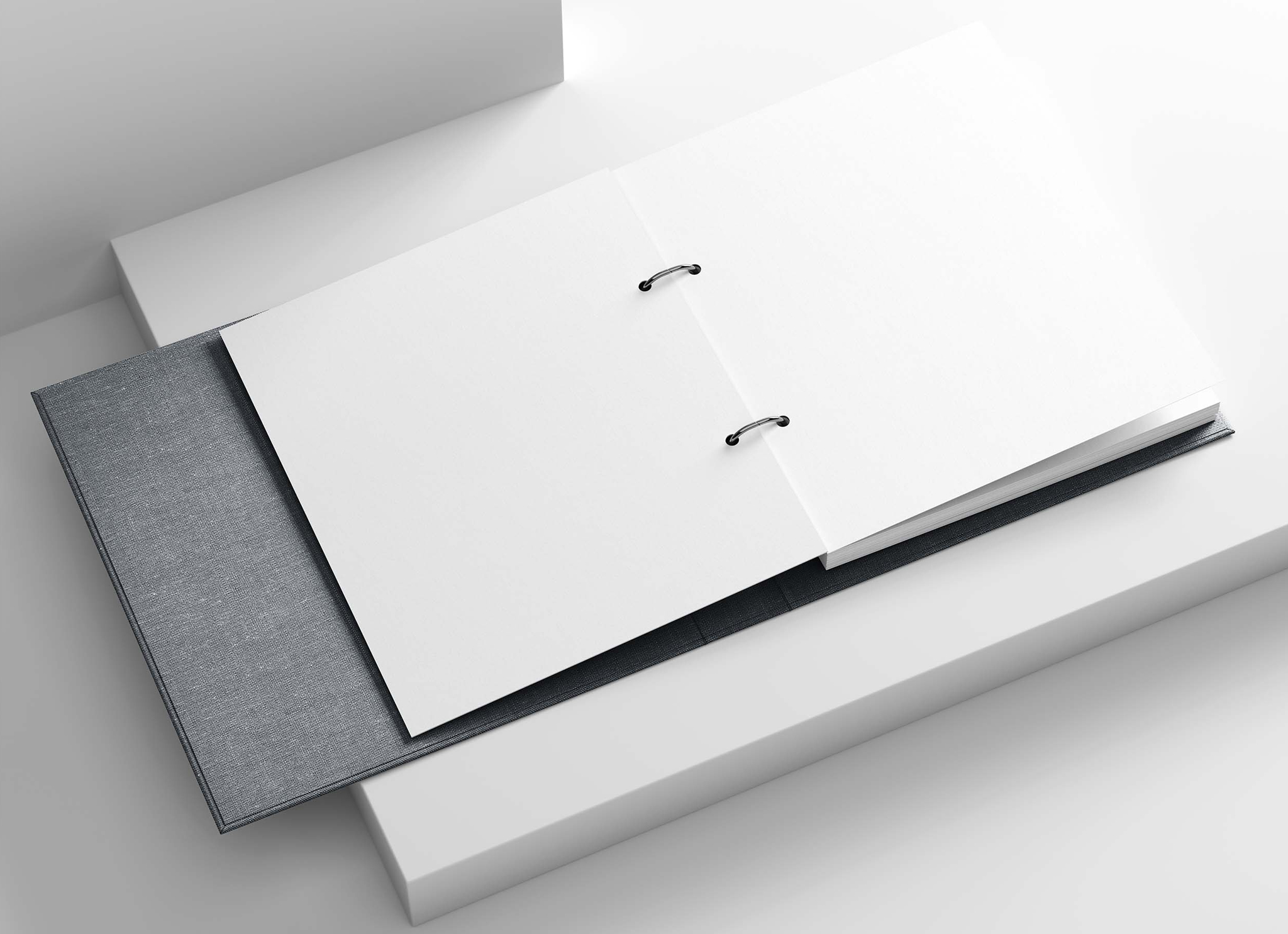 Hardcover Planner Inserts Mockup - GraphicsBunker