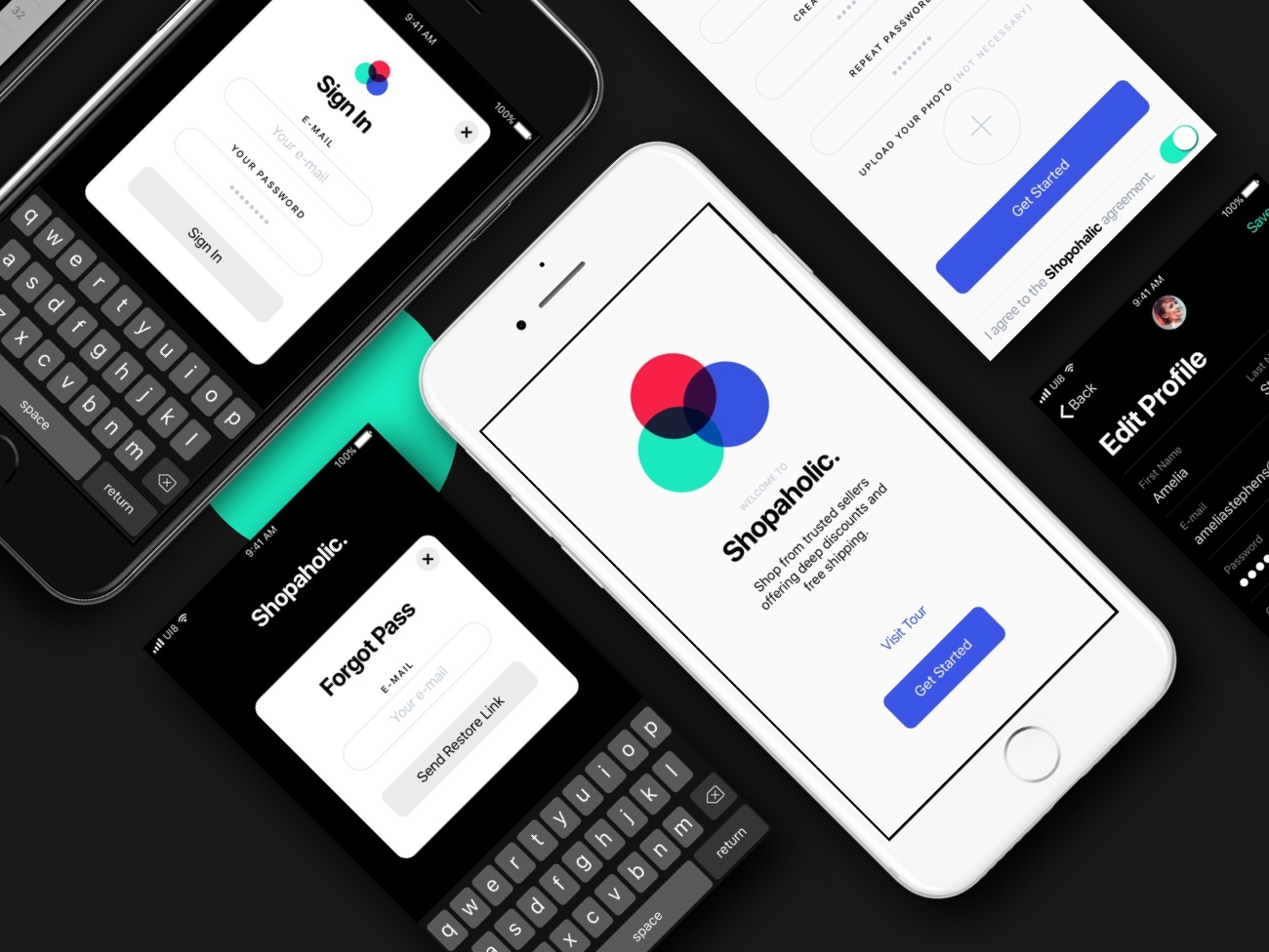 In-depth IOS 11 E-commerce UI Kit - GraphicsBunker