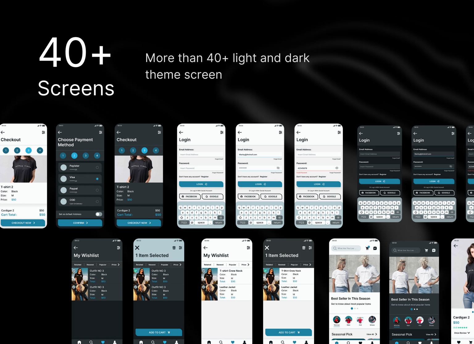 SkylarShion: Utopian Fashion UI Kit - GraphicsBunker