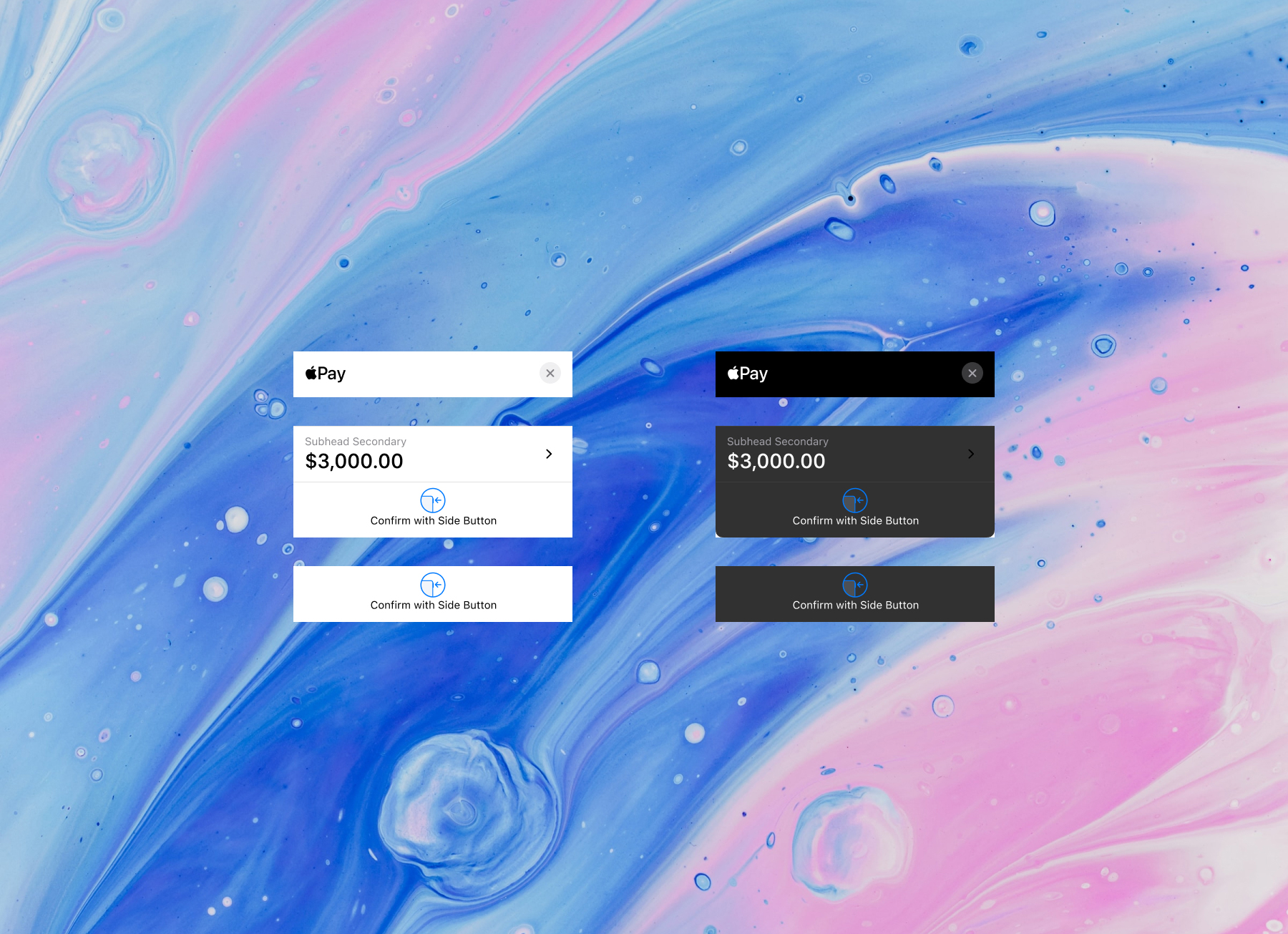 Useful Apple Pay IOS UI Components - GraphicsBunker