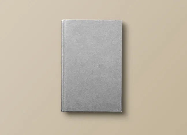 A5 Hardcover Book Mockup - GraphicsBunker
