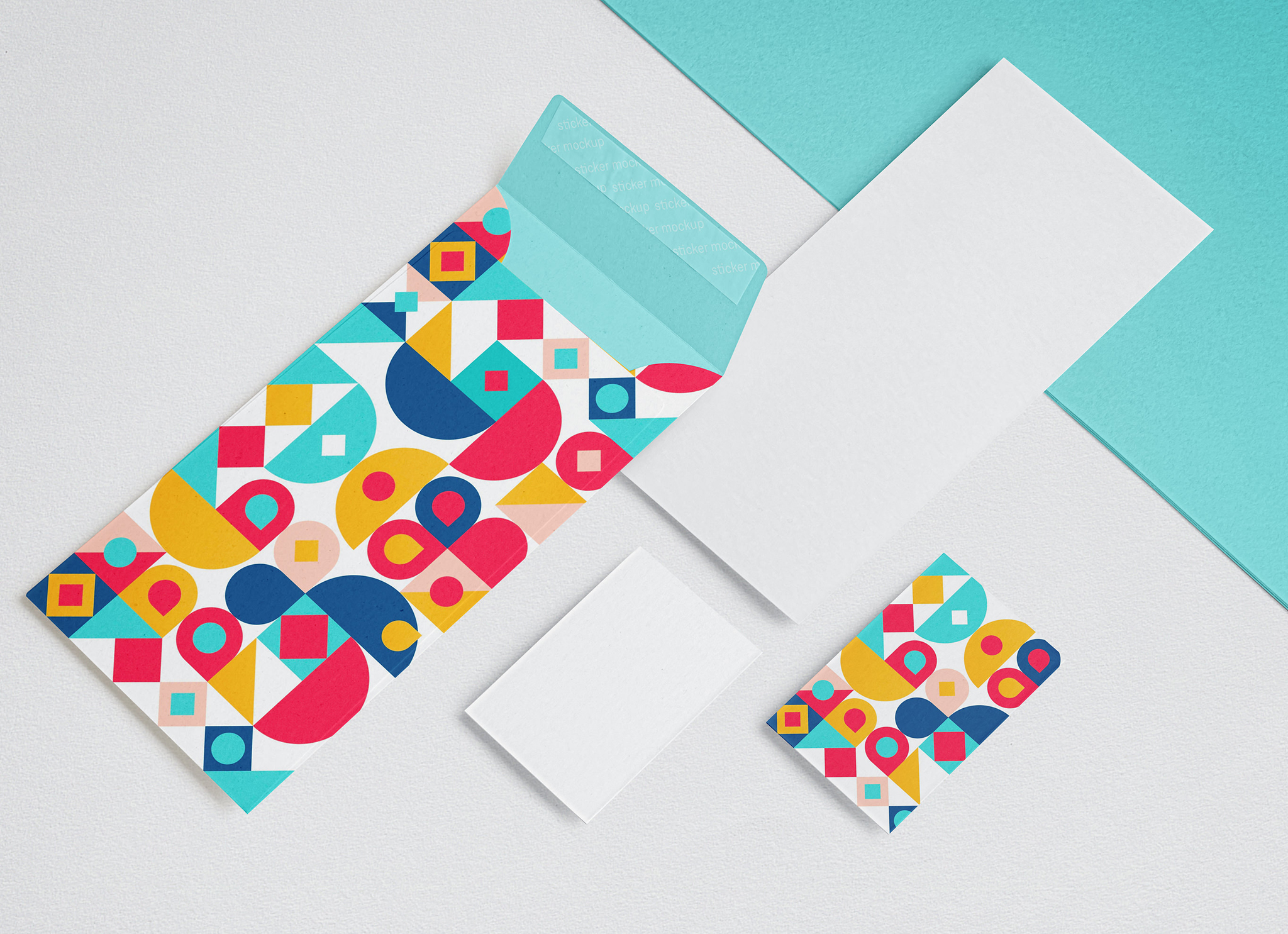 Business Card & Envelope Mockups - GraphicsBunker