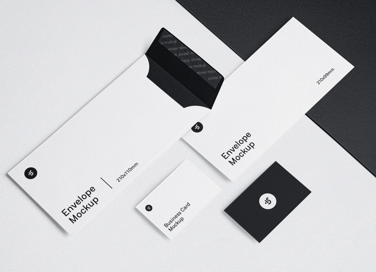 Foil Embossing Business Card Mockup - GraphicsBunker