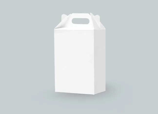 Gable Box Mockup - GraphicsBunker