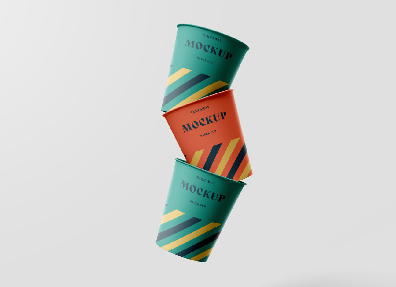 Standing Craft Cup Mockup - GraphicsBunker