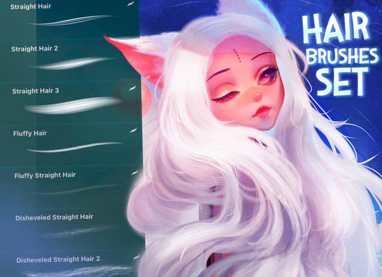 Barbie Procreate Brushes - GraphicsBunker