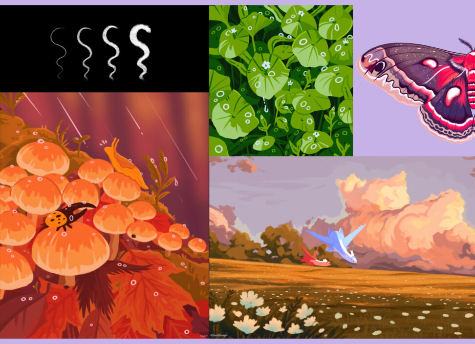 Starter Pack Procreate Brushes - GraphicsBunker