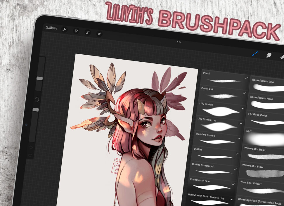 Fantastic 20 Procreate Brushes Set - GraphicsBunker