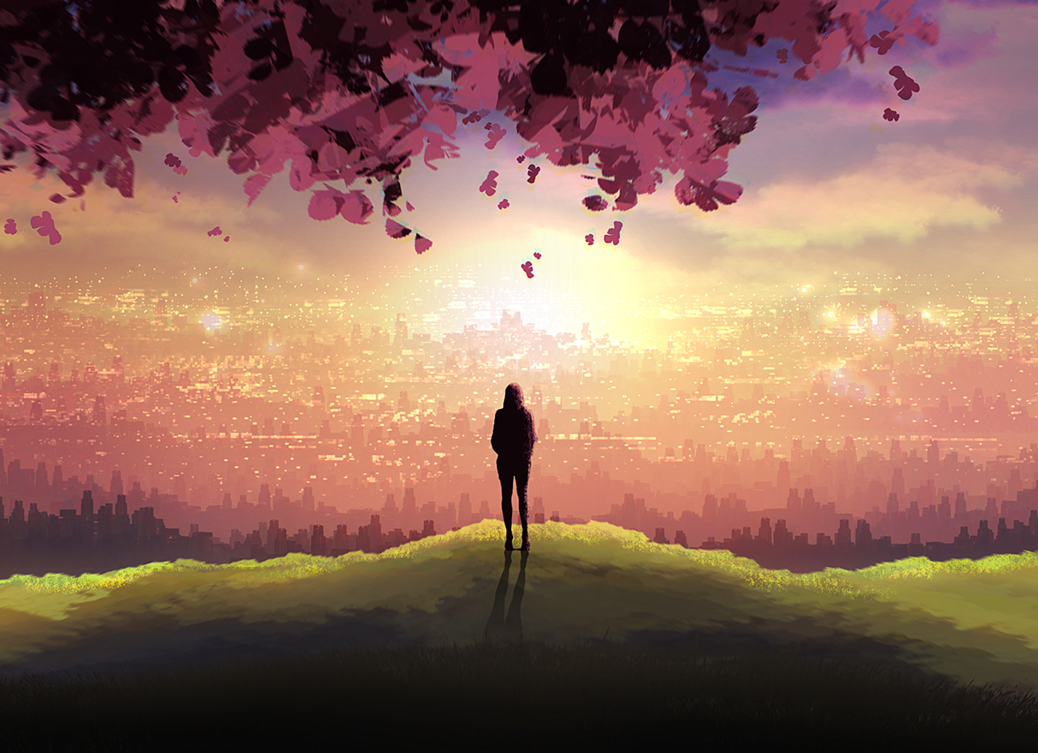 Urban Landscape Procreate Brushes - GraphicsBunker