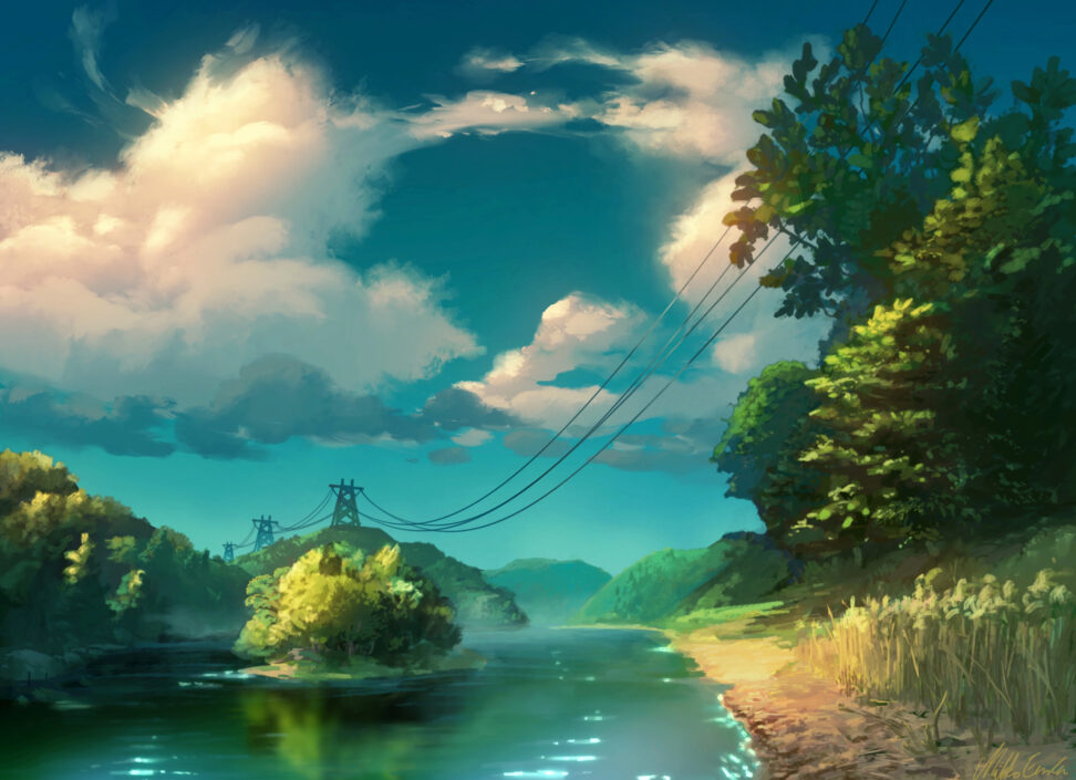 Clouds Procreate Brushes - GraphicsBunker