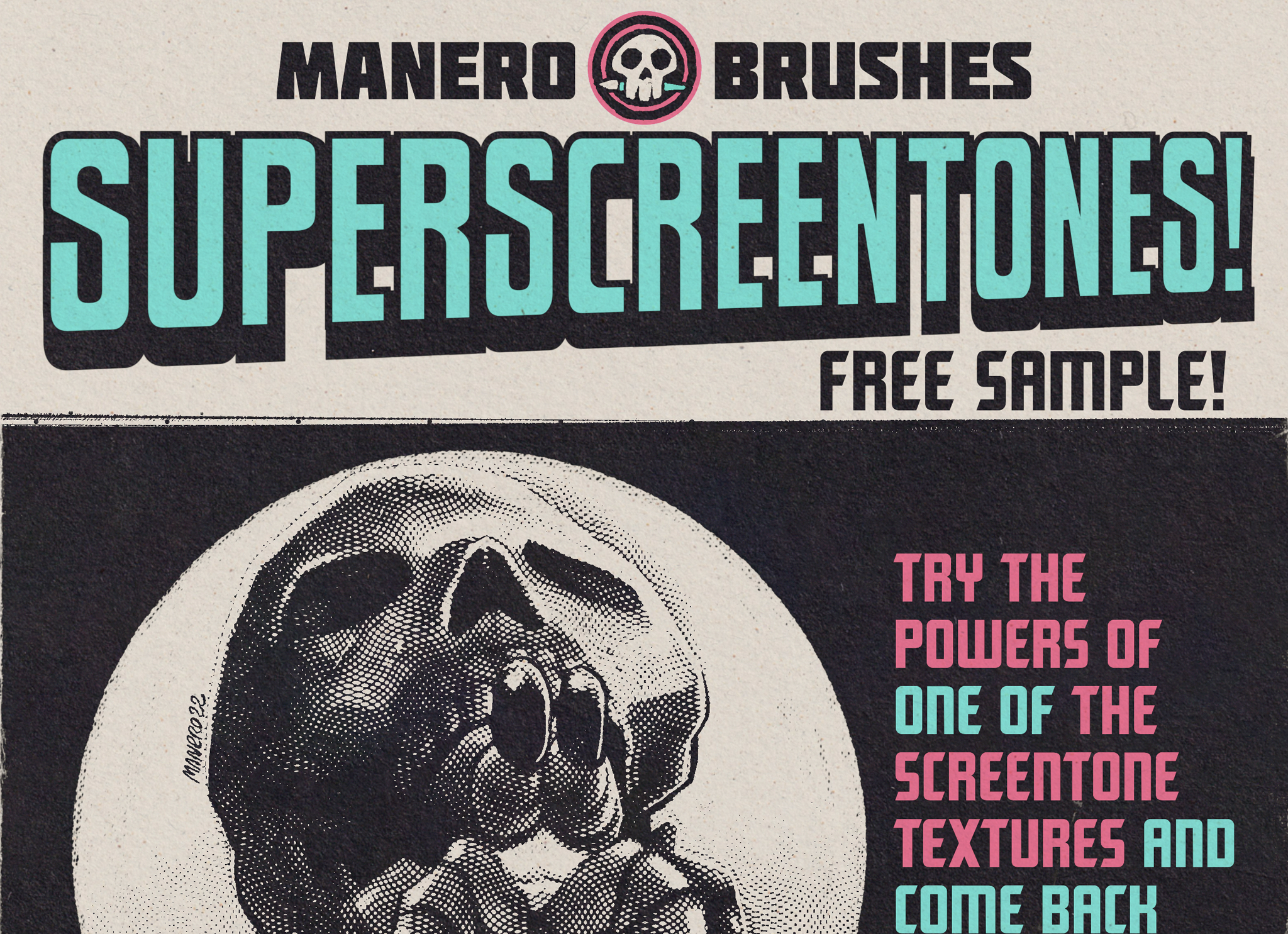 Comic Manga Screentone Brushes - GraphicsBunker