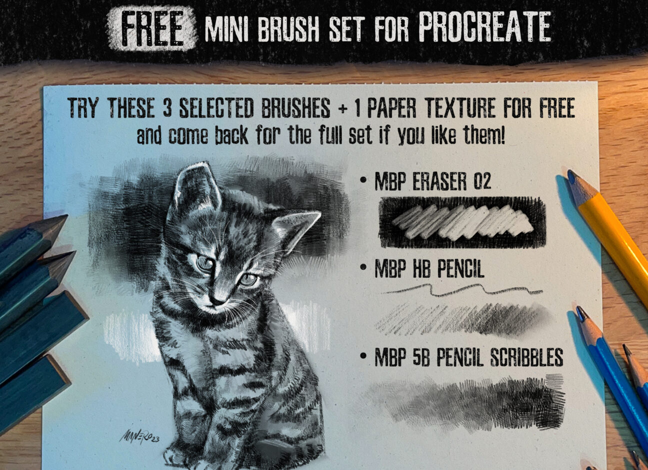 Dynamic Ink Brushes For Procreate - GraphicsBunker