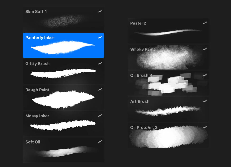 ProtoPack 1 Procreate Brushes - GraphicsBunker