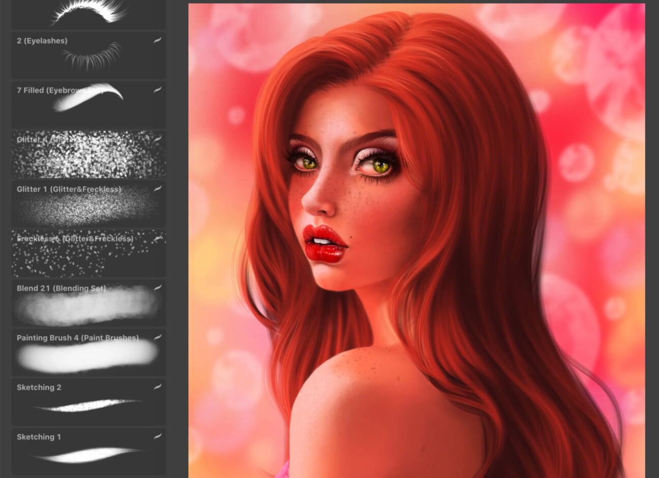 Heaven's Cloud Procreate Brushes - GraphicsBunker