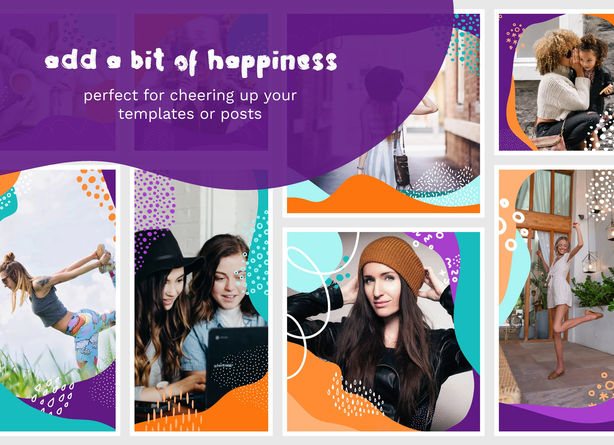 50 Patterns Procreate Brushes - GraphicsBunker