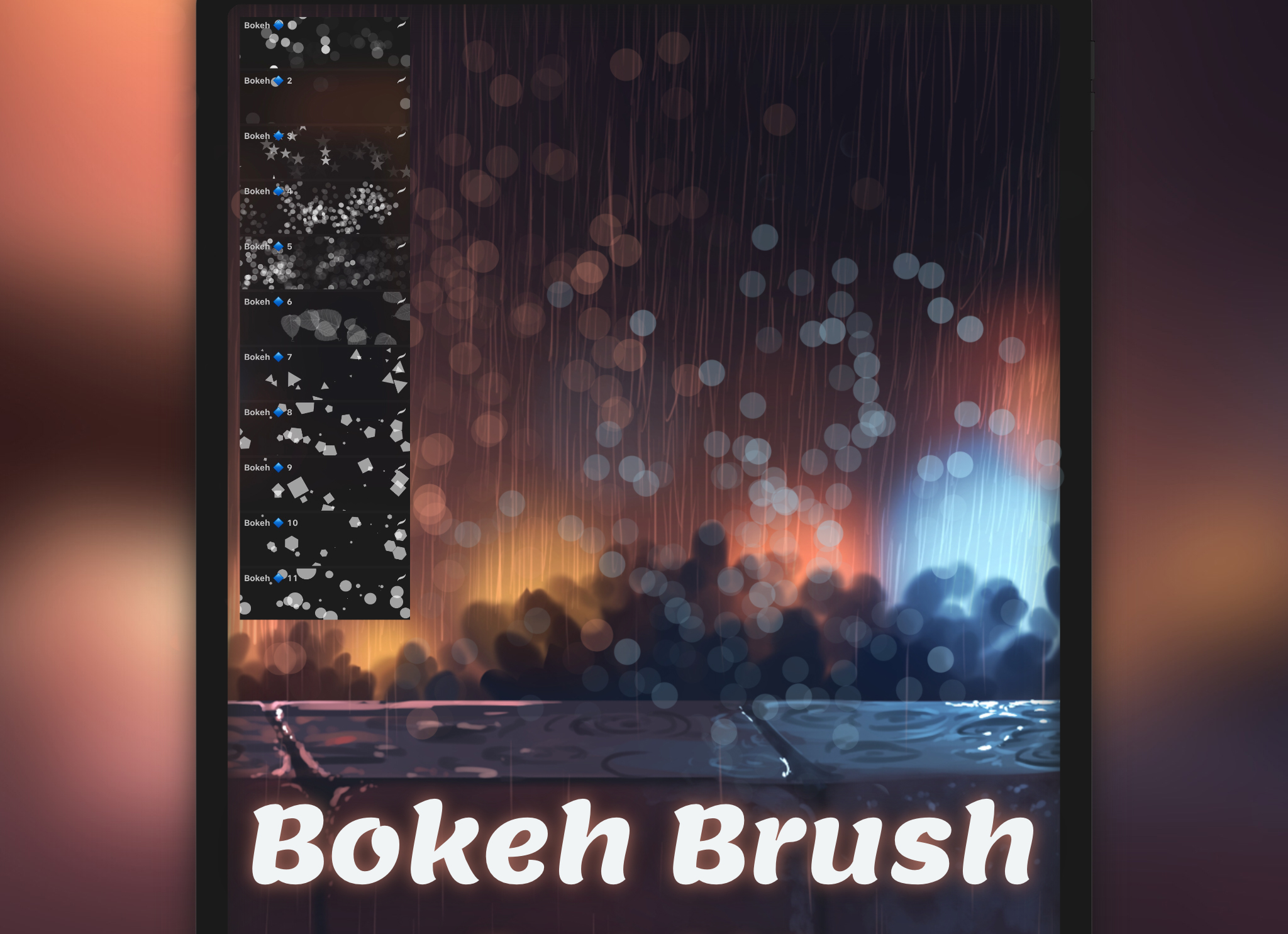 Bokeh Procreate Brush Set - GraphicsBunker Bokeh Procreate Brush Set - GraphicsBunker