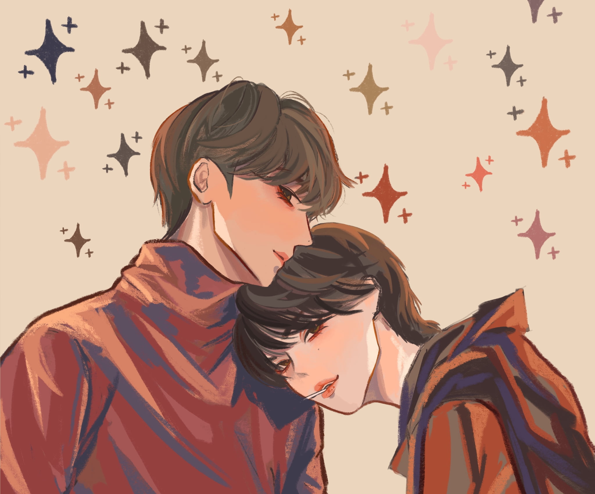 Golden Sunsets Procreate Brushes - GraphicsBunker