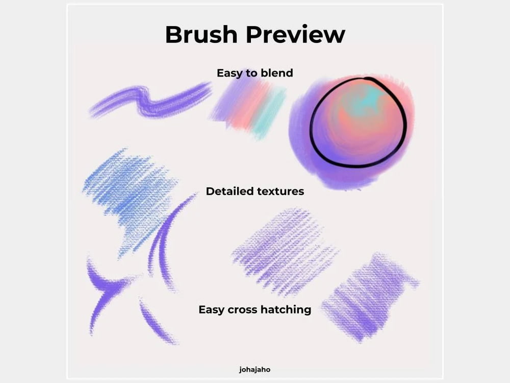 Heaven's Cloud Procreate Brushes - GraphicsBunker