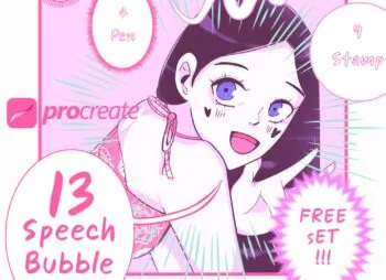 Bubble Procreate Brush Pack - GraphicsBunker