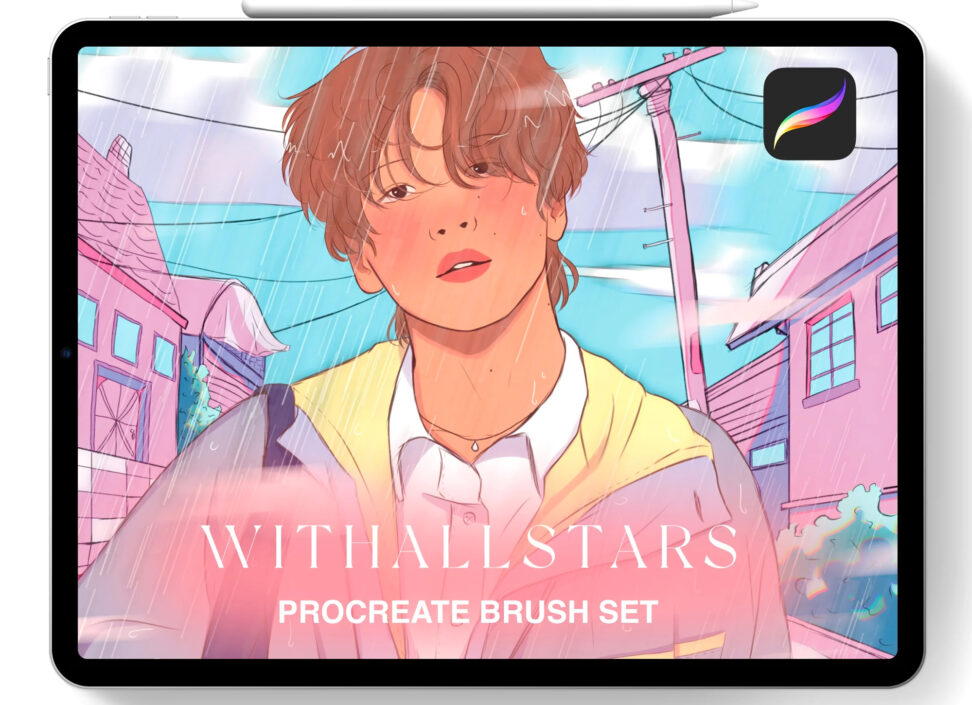 Withallstars Procreate Brush Set - GraphicsBunker