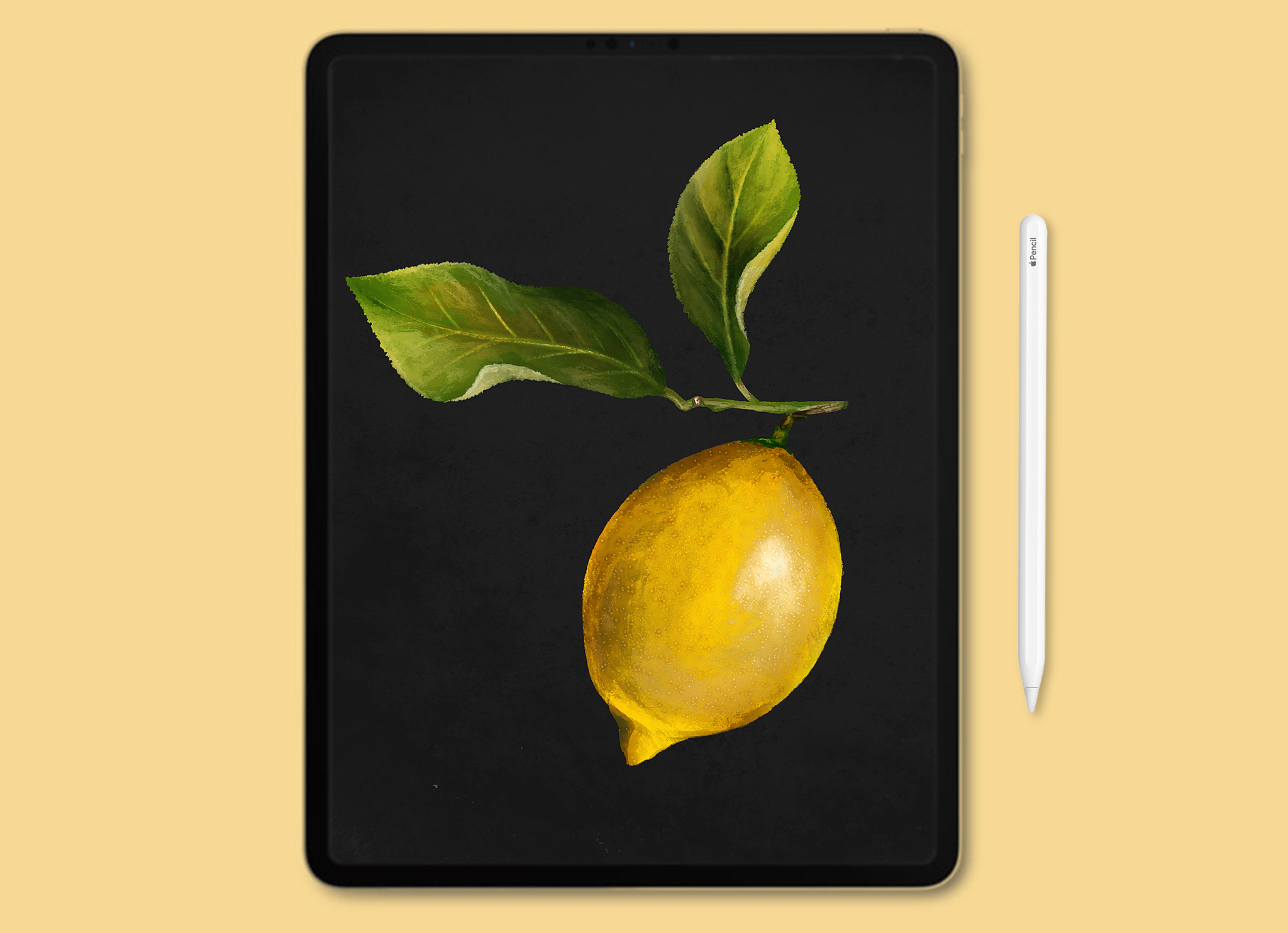 Lemon Drawing Brushes + Tutorial - GraphicsBunker