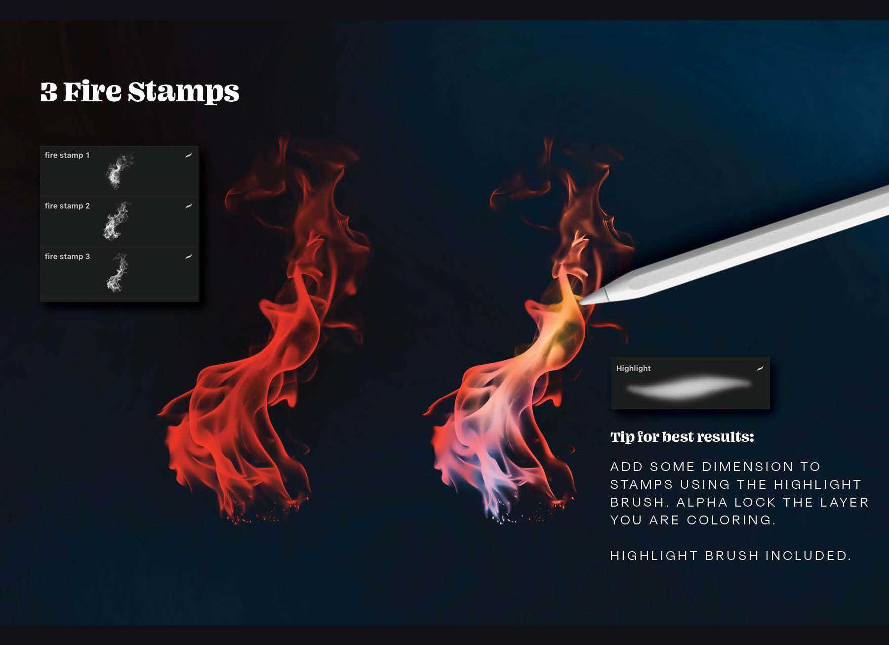 Magma Color Procreate Brushes - GraphicsBunker