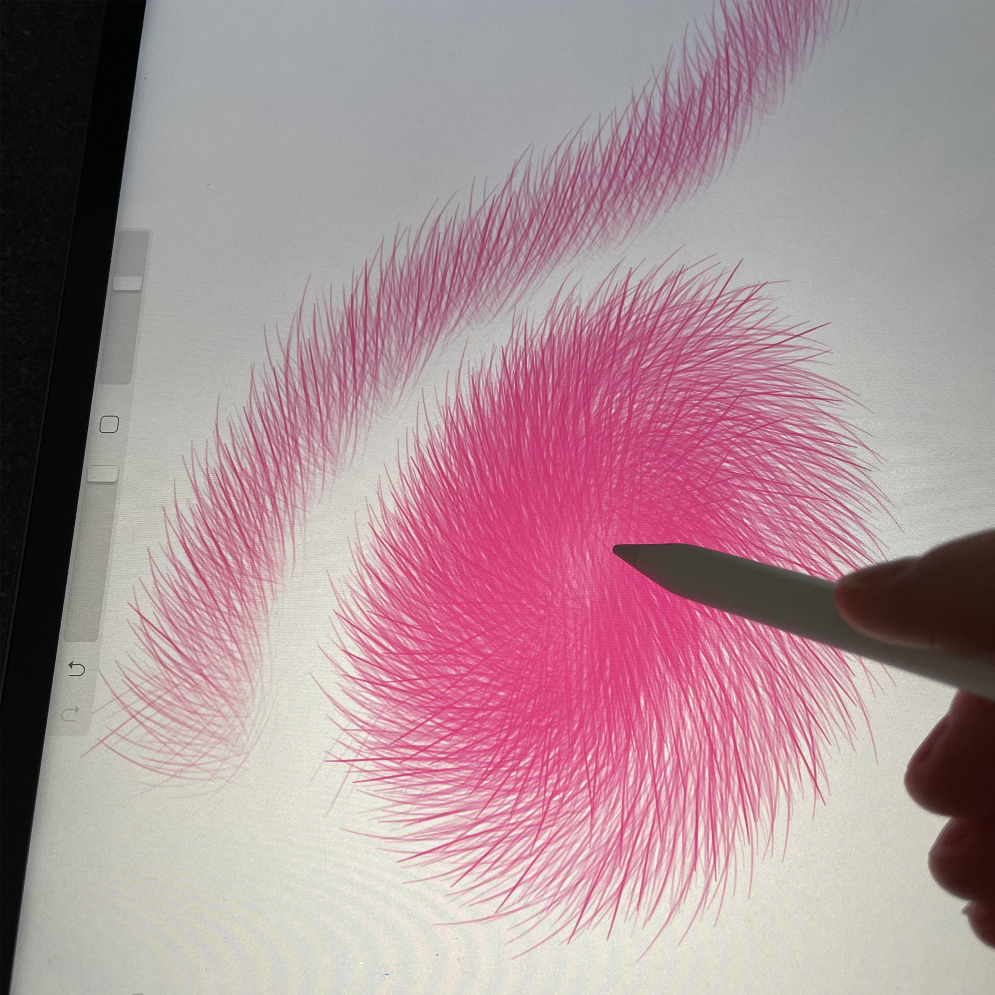 Ultimate Fur Procreate Brush - GraphicsBunker