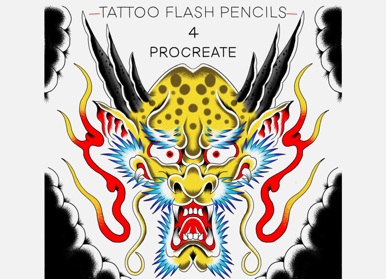 Essential Tattoo Brushes Procreate Graphicsbunker