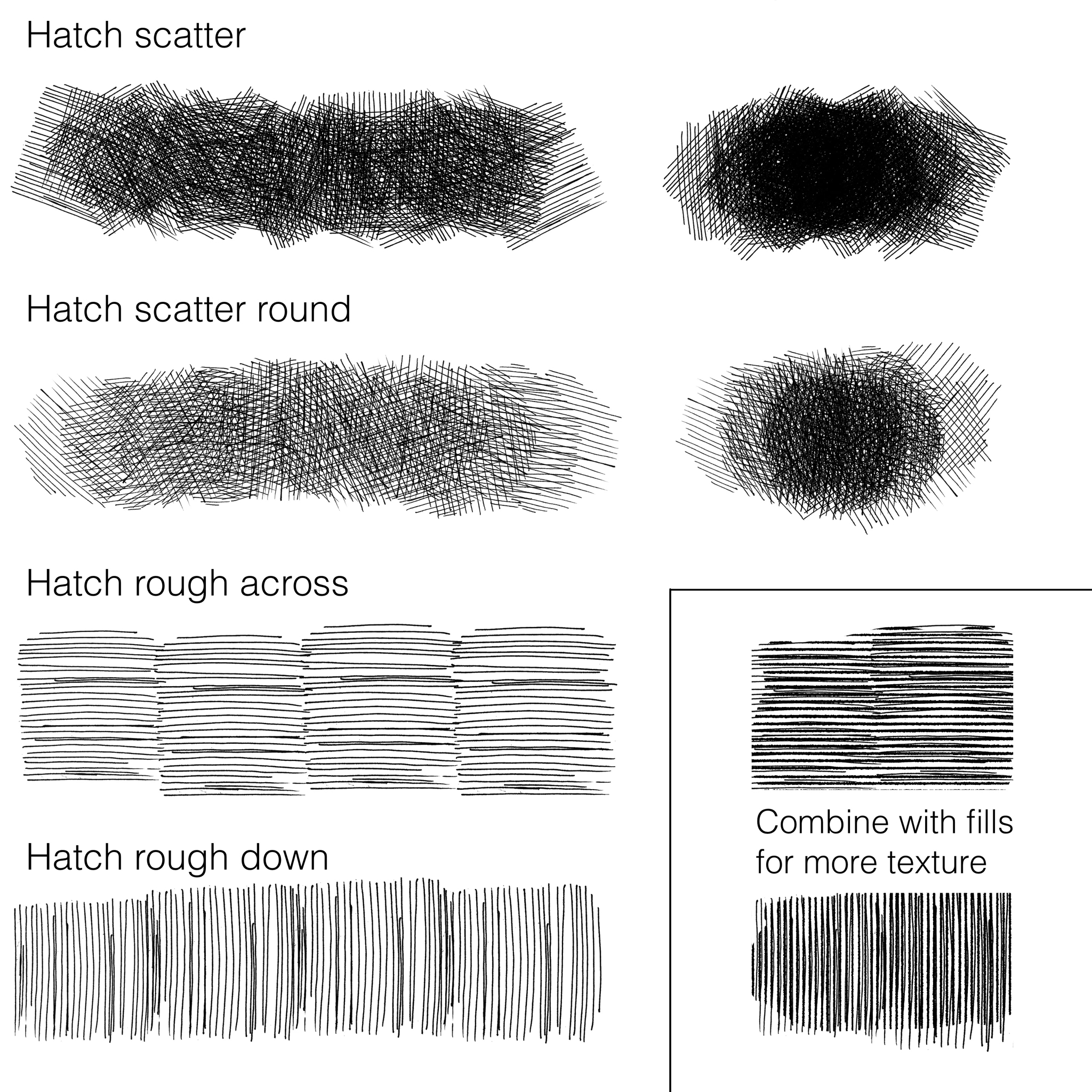 Comic Inking Brushes Procreate - GraphicsBunker