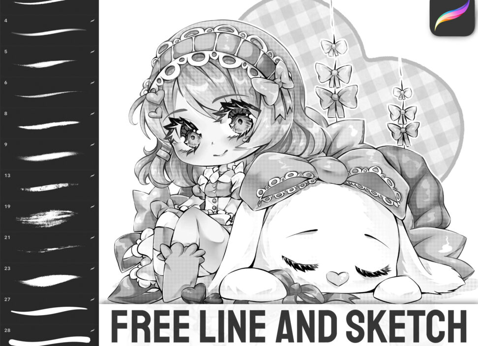 85+ Comic & Manga Procreate Brushes - GraphicsBunker