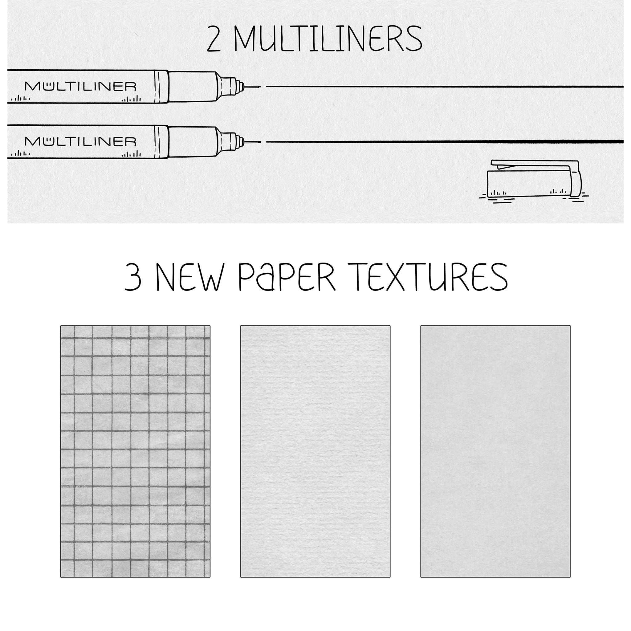 Copic Marker Procreate Brush Set - GraphicsBunker