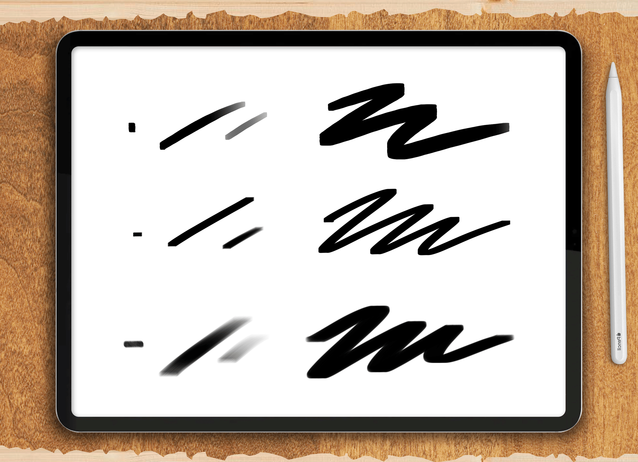 Flat Render Brushes For Procreate - GraphicsBunker