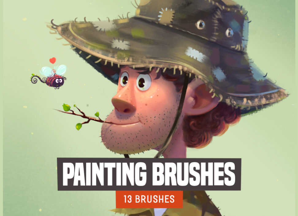 Paint Brushes For Procreate - GraphicsBunker