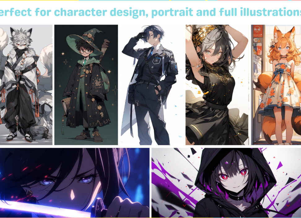 Anime Max Pack For Procreate - GraphicsBunker