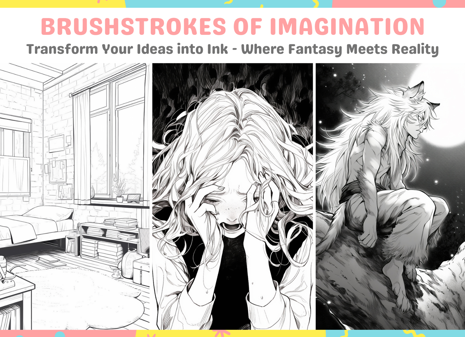 Essential Manga Brushes For Procreate - GraphicsBunker