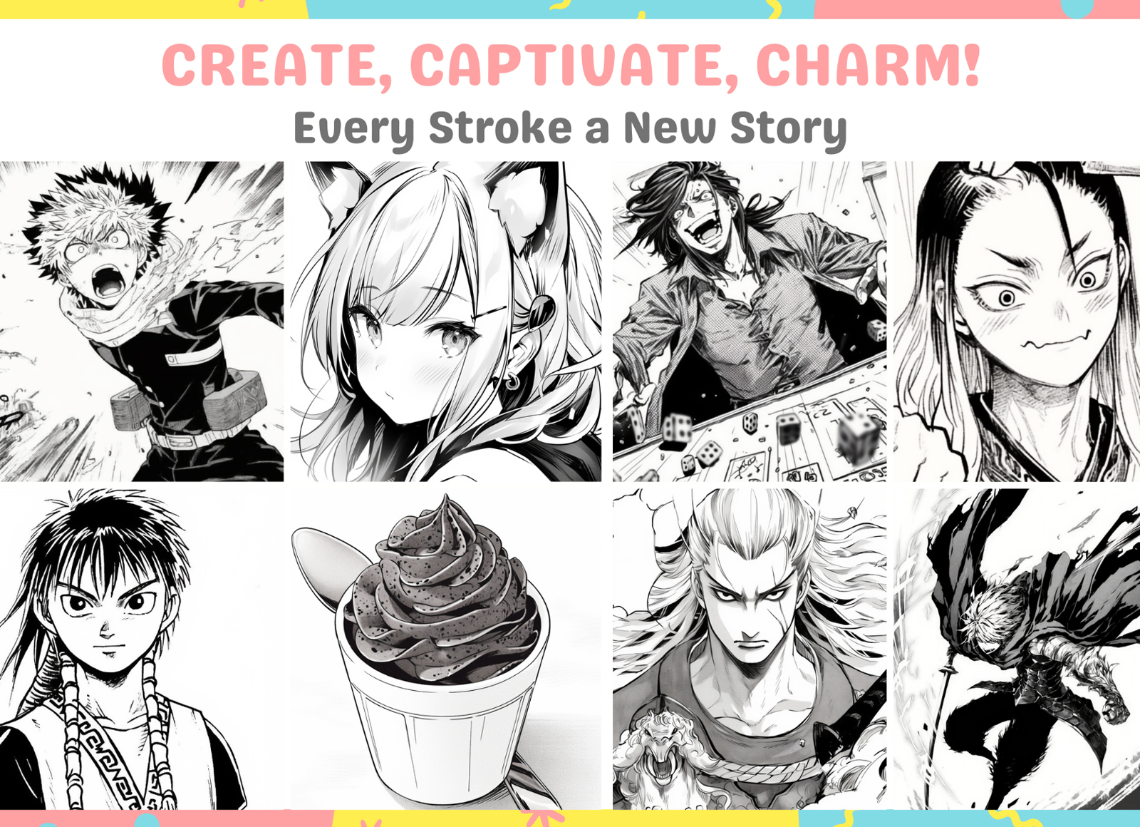 Essential Manga Brushes For Procreate - GraphicsBunker