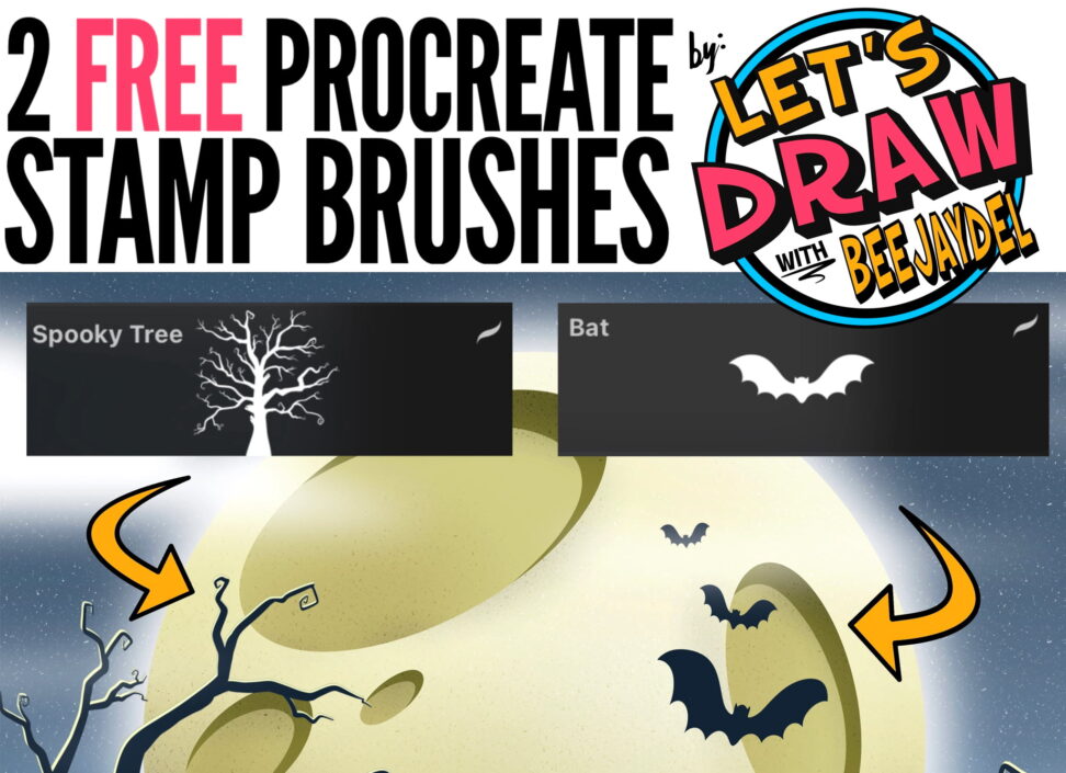 Halloween Brushes For Procreate - GraphicsBunker