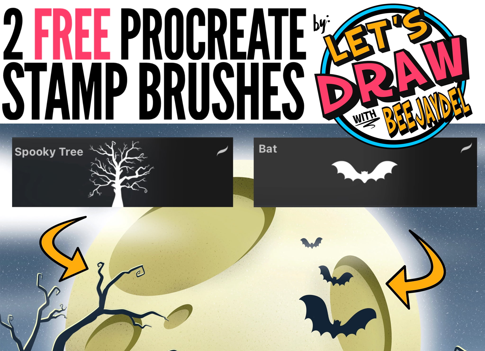 Halloween Brushes For Procreate - GraphicsBunker