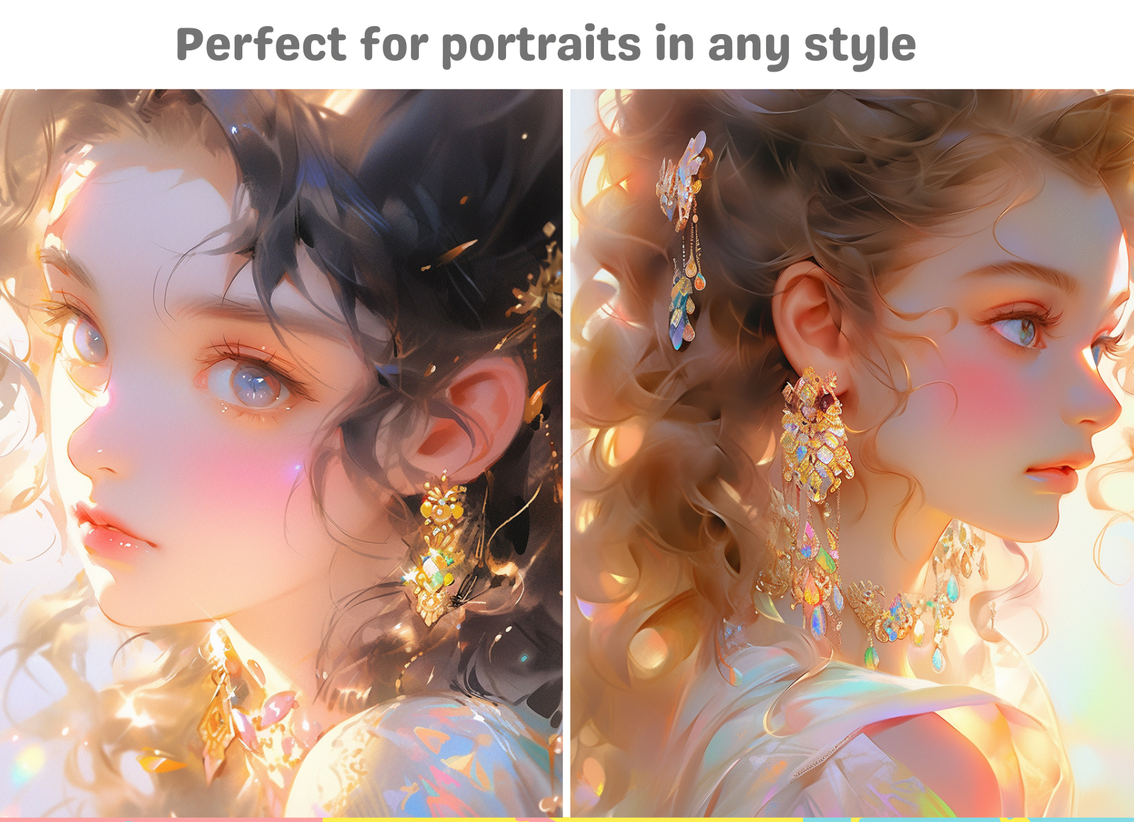 Realistic Gold Brushes For Procreate - GraphicsBunker