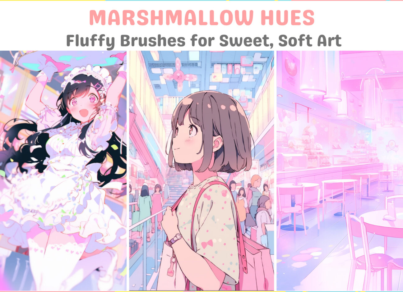 Soft Oil Pastel Procreate Brushes - GraphicsBunker