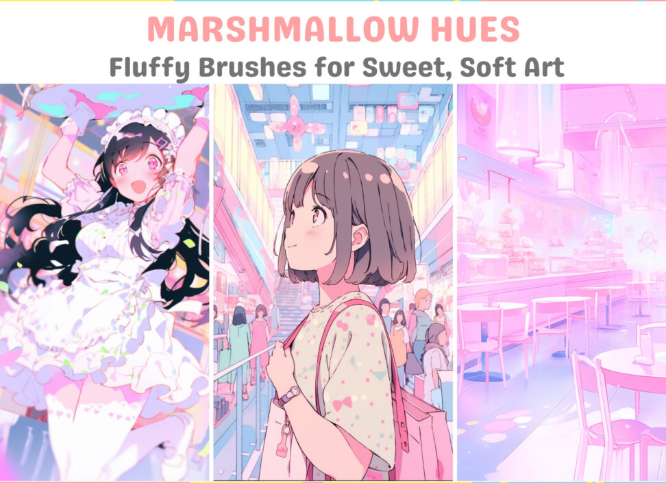 Soft Oil Pastel Procreate Brushes - GraphicsBunker