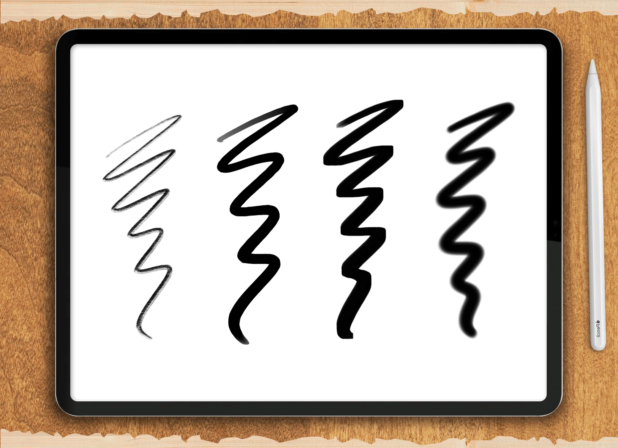Essential Basic Brushes For Procreate - GraphicsBunker