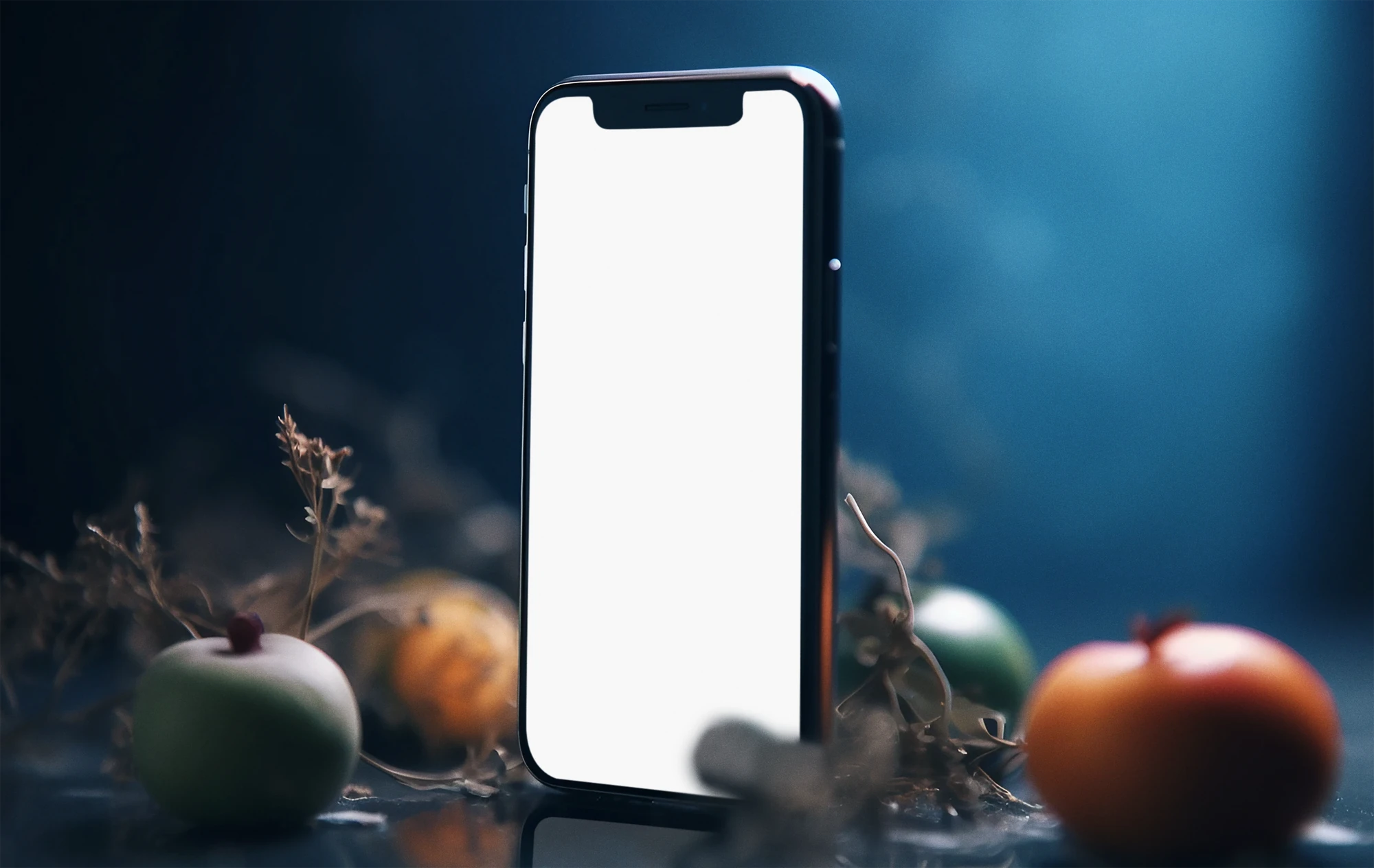 IPhone Christmas Mockup Generator - GraphicsBunker