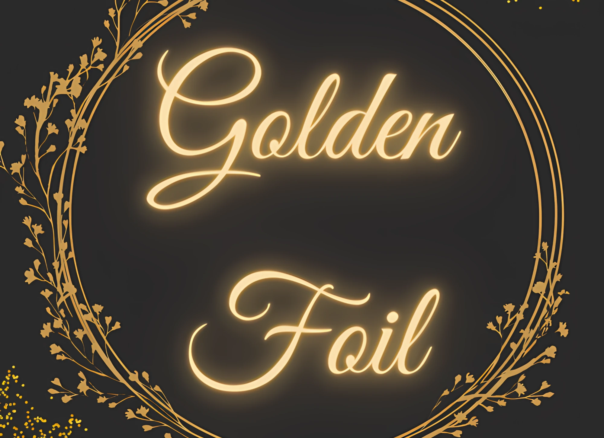 Golden Foil Procreate Brushes - GraphicsBunker